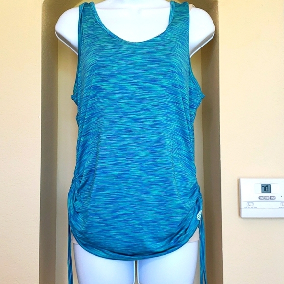 Reel Legends | Tops | Reel Legends Performance Tank Scrunched Tie Sides ...